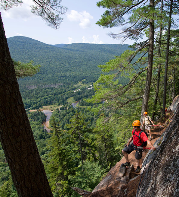 Via Ferrata Mont-Tremblant - L'aventure (5h) | Le Centre d'Activités ...