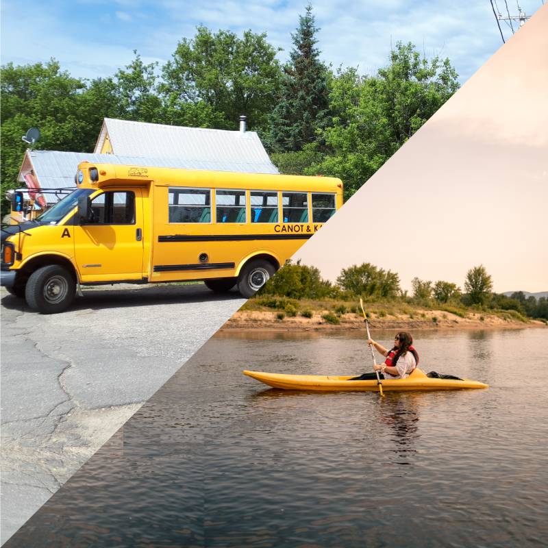 Canot, kayak et Paddleboard - Rivière Rouge - Mont-Tremblant