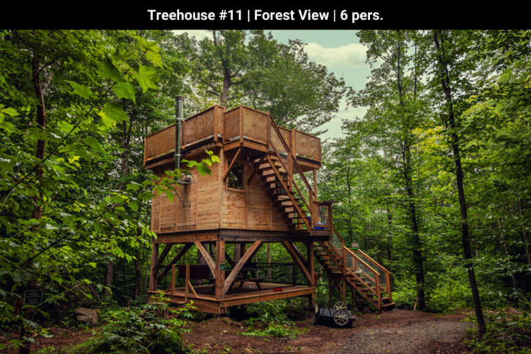 Treehouse Rental - Stay in a Treehouse - Mont-Tremblant