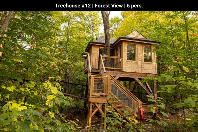 Treehouse Rental - Stay in a Treehouse - Mont-Tremblant