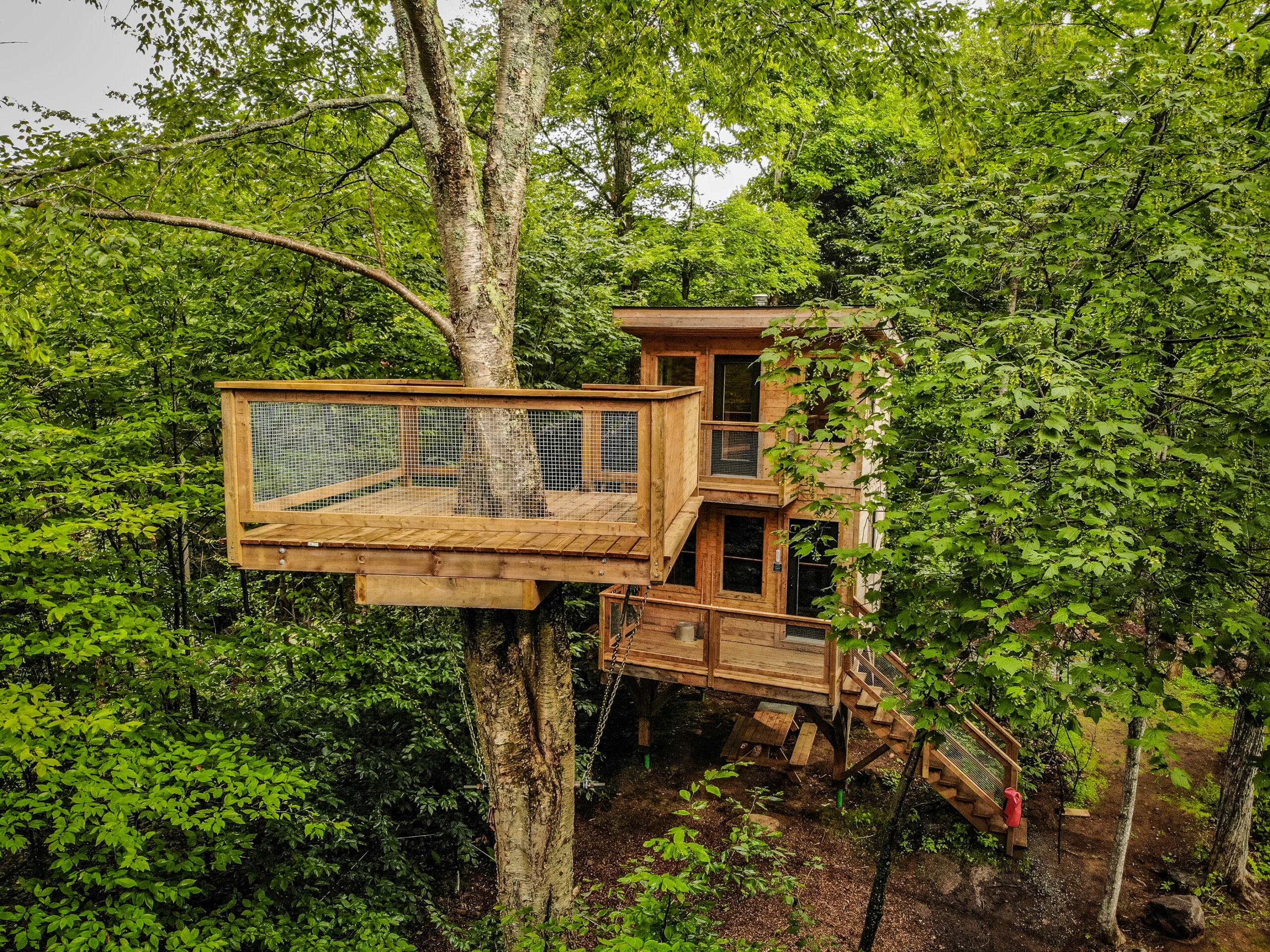 Treehouse Rental - Stay in a Treehouse - Mont-Tremblant